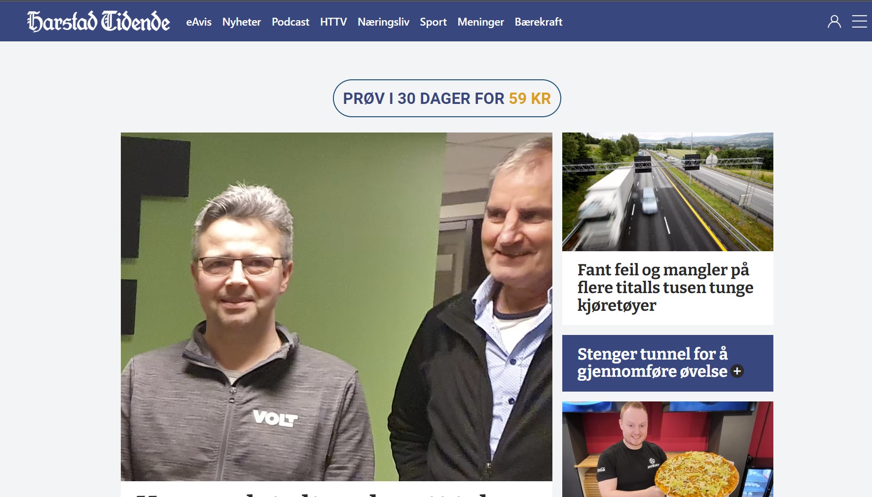 Harstad Tidende (ht.no): All informasjon | Pris og mye mer