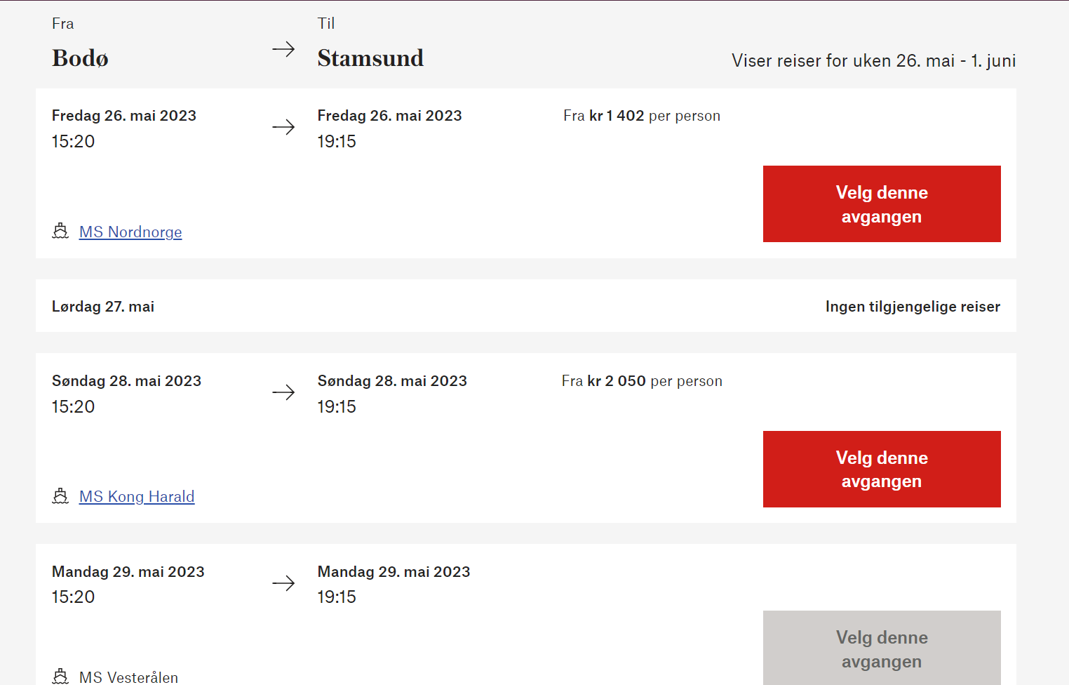 Hurtigbåt Bodø Stamsund: Timer og priser | All informasjon - Alt du trenger å vite