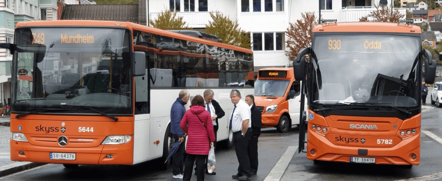 Buss Odda - Jondal - Bergen Linje 930: Timer og priser | All informasjon