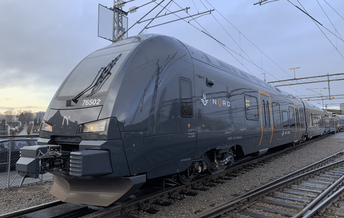 Tog Trondheim - Værnes - Stjørdal - Levanger - Verdal - Steinkjer Linje ...